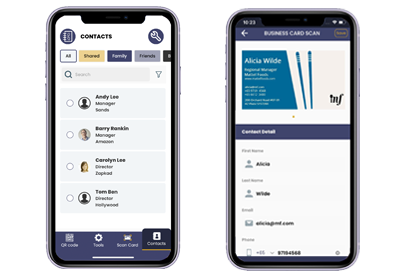 Zapkad Digital Business Card with Personal CRM | Smarter Contact Management
